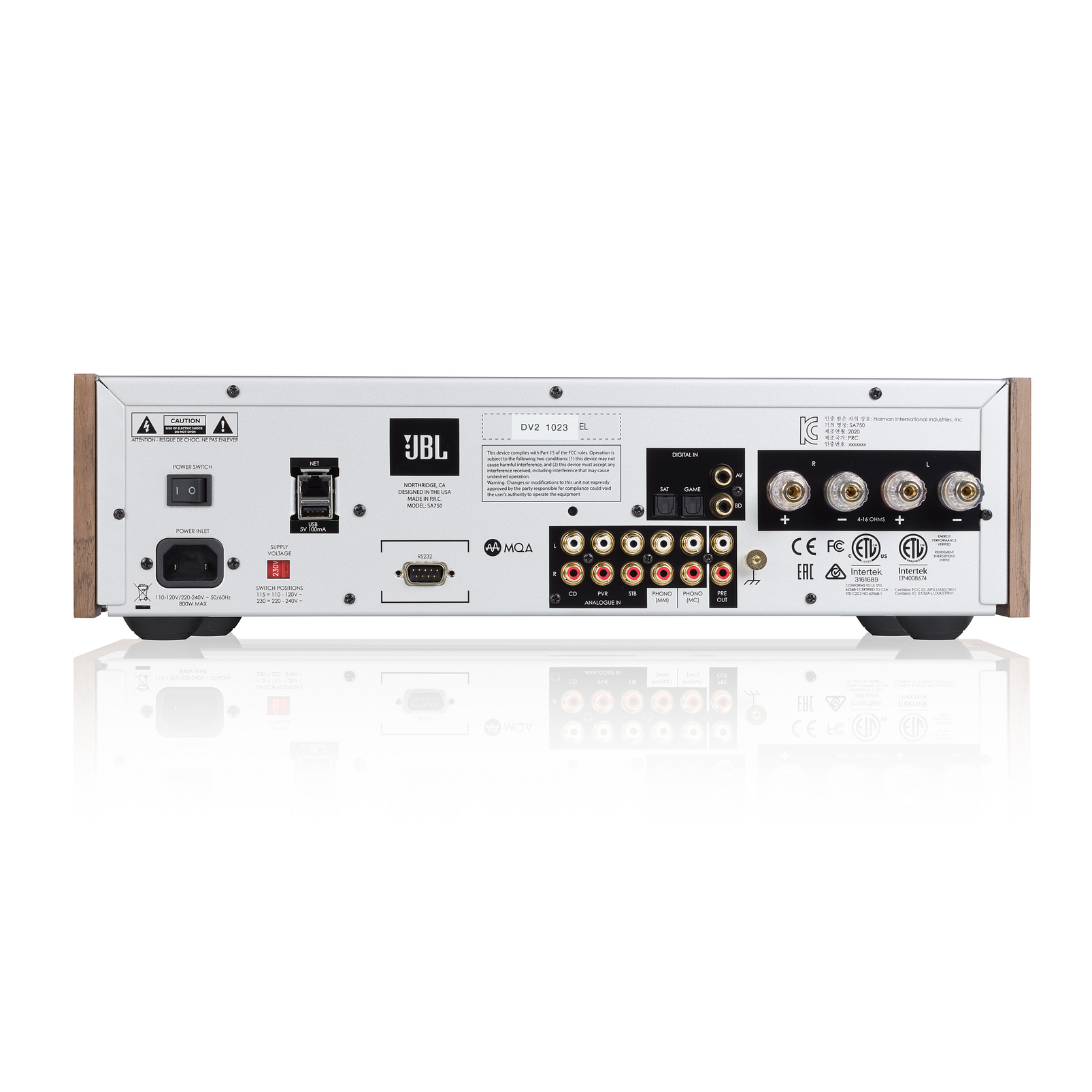 JBL SA750 | Streaming Integrated Stereo Amplifier